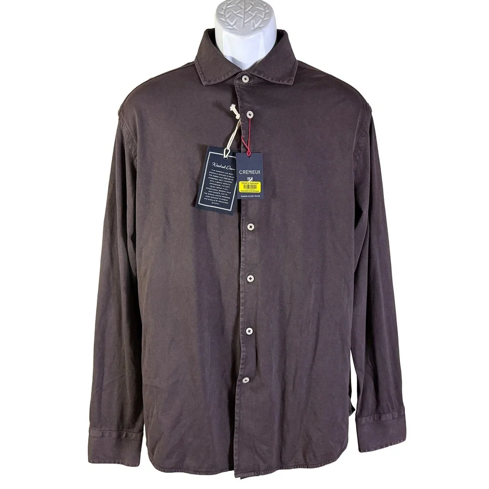 Daniel Cremieux | Shirts | Cremieux Button Down Shirt Men Large Brown ...